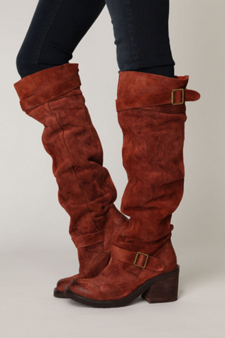 Morgan Suede Tall Boot at Free People Clothing Boutique
