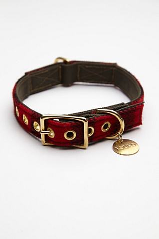 Found My Animal Buffalo Plaid Canvas Collar at Free People Clothing ...