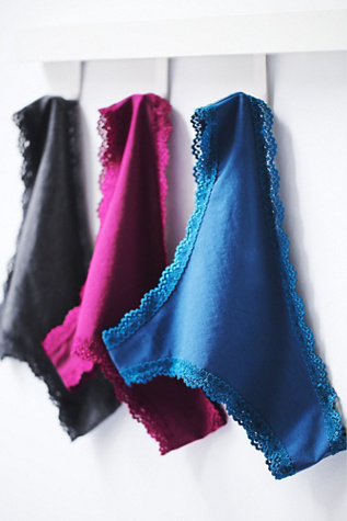Intimately Cotton Tanga at Free People Clothing Boutique