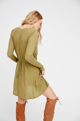 FP Beach Tiny Dancer Wrap Dress at Free People Clothing Boutique