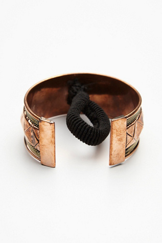 FP Collection Engraved Bun Cuff at Free People Clothing Boutique