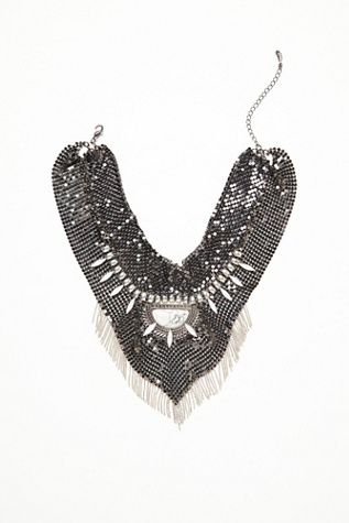 Grace Chainmail Collar at Free People Clothing Boutique