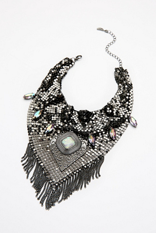 Grace Chainmail Collar at Free People Clothing Boutique