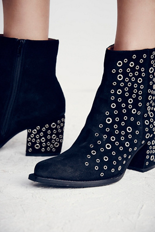 Cascading Eyelets Ankle Boot at Free People Clothing Boutique