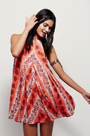 Mystic Wonder Printed Dress at Free People Clothing Boutique