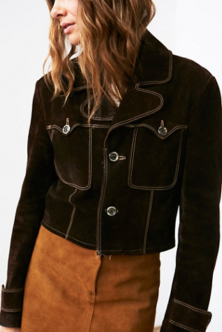 Vintage Suede Jacket at Free People Clothing Boutique