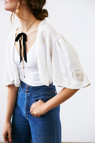 Vintage Cotton Bolero at Free People Clothing Boutique