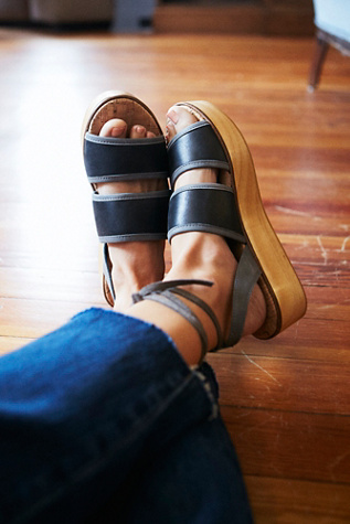 FP Collection Cable Beach Platform Sandal at Free People Clothing Boutique