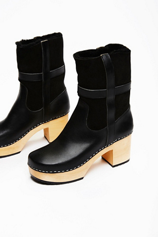 Swedish Hasbeens Hippie Clog Boot at Free People Clothing Boutique