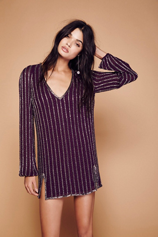 Black Magic Mini Dress at Free People Clothing Boutique