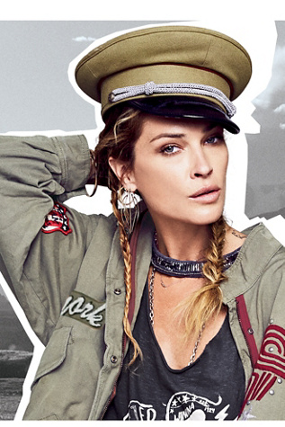 Fallen Broken Street Campaign Lieutenant Hat at Free People Clothing ...