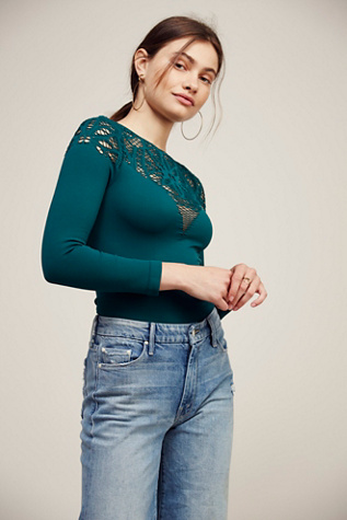 Decolletage Seamless Top at Free People Clothing Boutique
