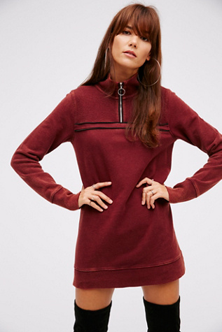 Just a Half Zip Pullover at Free People Clothing Boutique