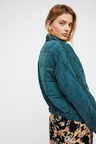 Dolman Quilted Jacket at Free People Clothing Boutique