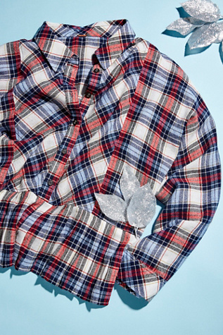 Promise Everything Plaid Shirt at Free People Clothing Boutique