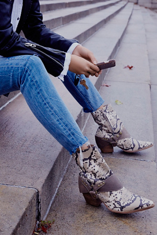 Understated Leather X Matisse Rattlesnake Western Boot at Free People ...
