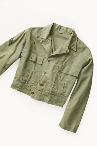 Vintage Loves VIntage 1950s Military Jacket at Free People Clothing ...