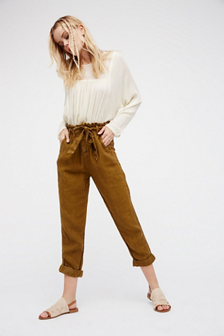 Like This Paper Bag Pant at Free People Clothing Boutique
