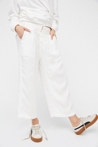 Nomad Linen Trouser at Free People Clothing Boutique