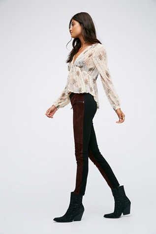 Blank NYC Suede Stunner Skinny at Free People Clothing Boutique