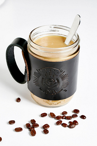 Loyal Stricklin Leather Aviator Coffee Mug at Free People Clothing Boutique
