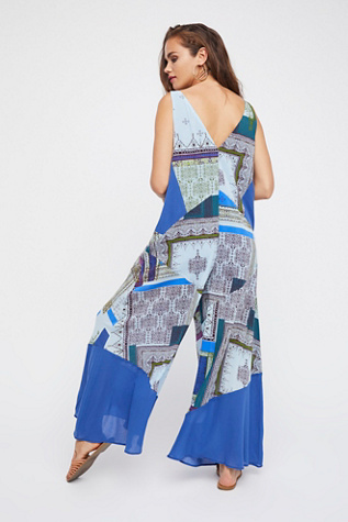 All Patched Up Jumpsuit at Free People Clothing Boutique