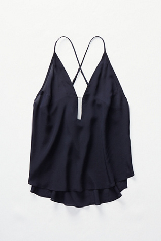Intimately Silk Mesh Cami at Free People Clothing Boutique