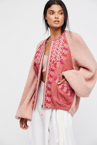 Two Faced Embroidered Jacket at Free People Clothing Boutique