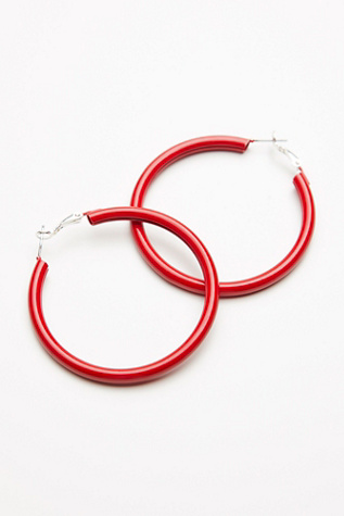 Mega Metal Hoops at Free People Clothing Boutique