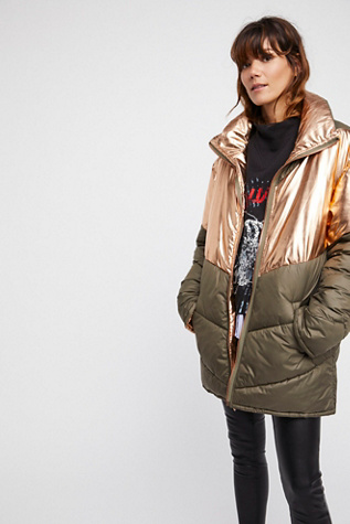 Reversible Nylon Puffer at Free People Clothing Boutique