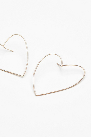 Wendy Faye Front Facing Shape Hoops at Free People Clothing Boutique